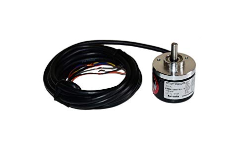 Autonics Encoder, Incremental, 40mm, 6mm Shaft, 2500 PPR, A,A/,B,B/,Z,Z ...