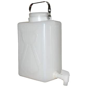 C&H Lightweight Carboy - with Stainless Steel Handle and Spigot - 2-Gal ...