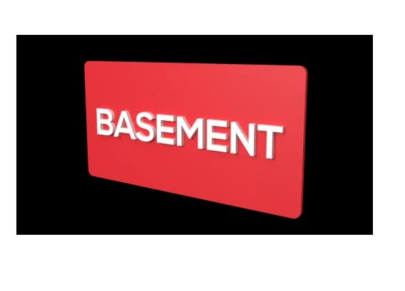 Premium 3D signage made up of acrylic material (BASEMENT BOARD) (12X6 ...