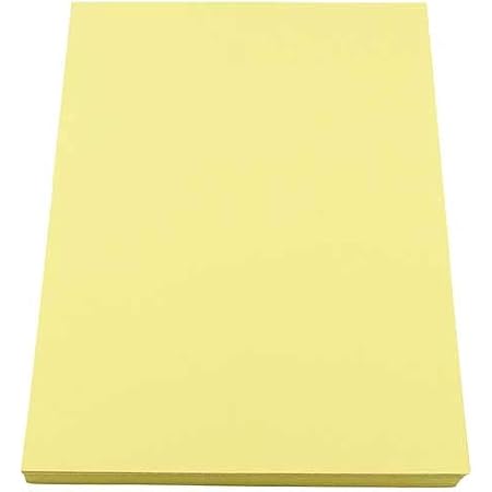 House of Card & Paper A3/297 x 420 mm 220 GSM Coloured Card - Yellow ...