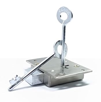 UK Craft Cabinet and cupboard 70mm lock with double locking Turn ...