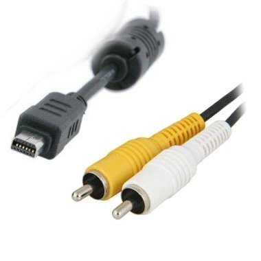 Ex-Pro Olympus CB-AVC3 USB AV Audio Video Cable Lead for mju / Stylus ...