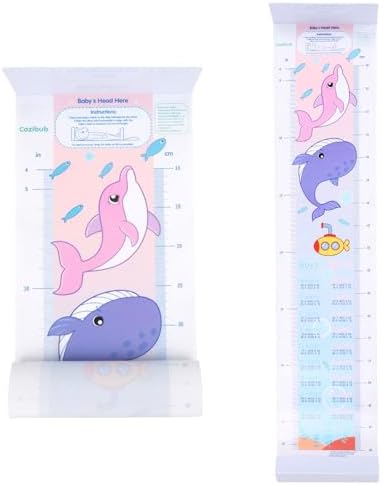 Amazon.com: Cozibub Baby Height Measuring Mat and Kids Growth Chart ...