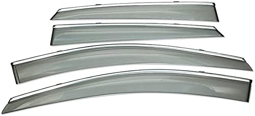 Buy Car Side Door Wind Deflectors Wind Visor Rain Shields for Hyundai ...