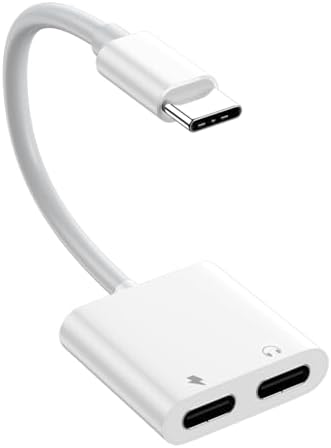 Amazon.com: 1 Pack USB C Splitter, 2 in 1 USBC Headphone and Charger ...