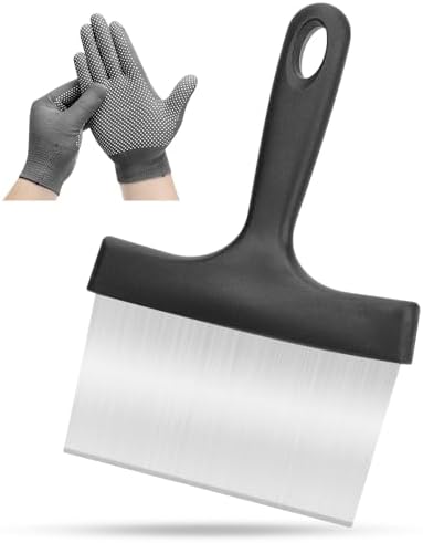 Amazon.com : Grill Scraper, Griddle Scraper, Food Scraper with Handle ...