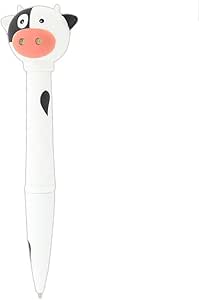Amazon.com : AKV Cute Cow Print Pen with Mooing Sound and LED Light ...