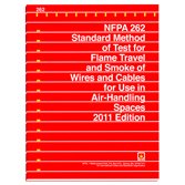 NFPA 262: Standard Method of Test for Flame Travel and Smoke of Wires ...