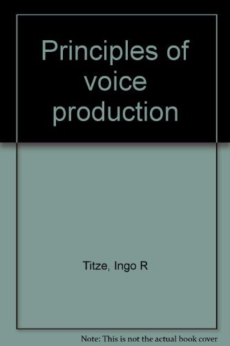 Principles of voice production: Titze, Ingo R: 9780874141221: Amazon ...