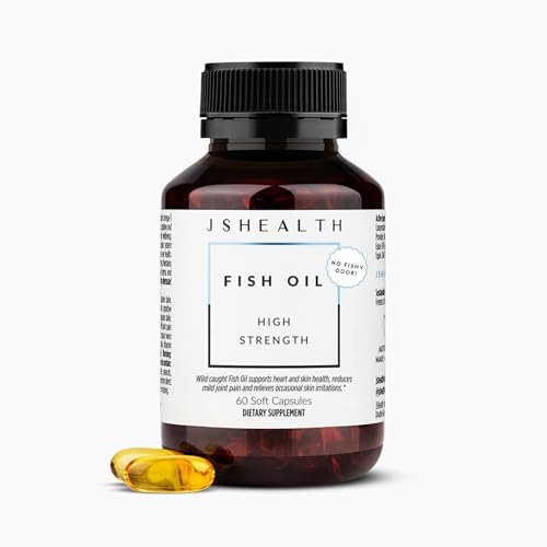 Amazon.com: JSHealth High Strength Omega-3 Fish Oil | Wild-Caught ...