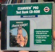 Buen Viaje!, Level 2: Examview Pro Test Bank: Conrad J. Schmitt ...