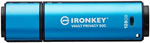 Amazon.com: Kingston Ironkey Vault Privacy 50 USB-C 128GB Flash Drive ...