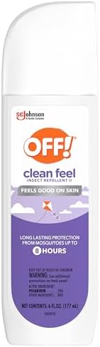 Amazon.com: OFF! Clean Feel Insect Repellent Spritz with 20% Picaridin ...