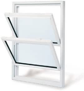 Double Hung White Vinyl Replacement Window, 31x54 - Amazon.com