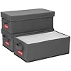 Amazon.com: NUSWOR DVD Storage Box - Stackable DVD Case Holder ...