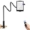 Amazon.com: Gooseneck Tablet Holder for Kindle with Remote Page Turner, Lazy Arm Stand for ...