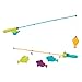 Amazon.com: Battat – Play Rod & Reel – Wind-Up Magnetic Lure – 2 Rods ...