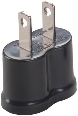 Amazon.com : Going In Style Black 2 Pin Panama Plug Adapter : Tools ...