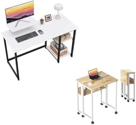 Amazon.com: GreenForest Computer Home Office Desk with Monitor Stand ...