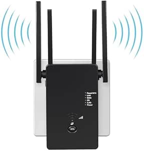 1200 Mbit/s WLAN-Verstärker, WLAN-Repeater, Dualband-WLAN-Signalverstärker mit 4 externen ...