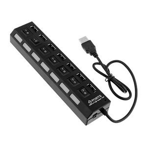 Amazon.in: Buy 7 Port USB 2.0 Multi Hub Splitter Expansion Desktop PC ...