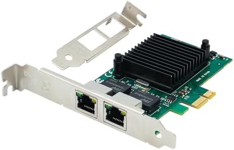 Sodola Gigabit Dual Nic With Intel 82576 Chip, 1GB Network Card Compare ...