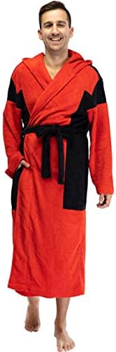 Amazon.com: INTIMO Marvel Deadpool Adult Men's Embroidered Costume ...