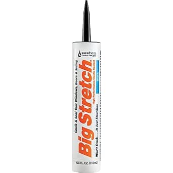Sashco 10004 Big Stretch Caulk Black 10.5-ounce : Buy Online at Best ...