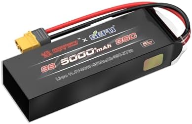 Amazon.com: MJX B4S50P Angry Snail RC Battery 4S 14.8V 5000 mAh 70C ...