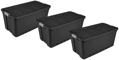Amazon.com - For Sterilite 50 Gallon Stacker Tote Plastic Storage Bins ...