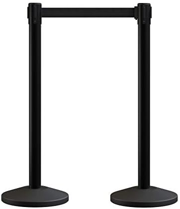 Amazon.com: Ferraycle 4 Sets Stanchions with Retractable Belts in 6.6 ...