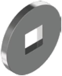 6 Stk. DIN 440 A2 V 18.0 Unterlegscheibe Vierkantloch Holzbau EDELSTAHL A2 V2A : Amazon.de: Baumarkt