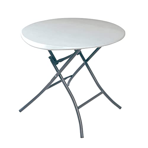 Mesas Redondas Plegables de Plástico o Resina • ¡Todos los precios y ...