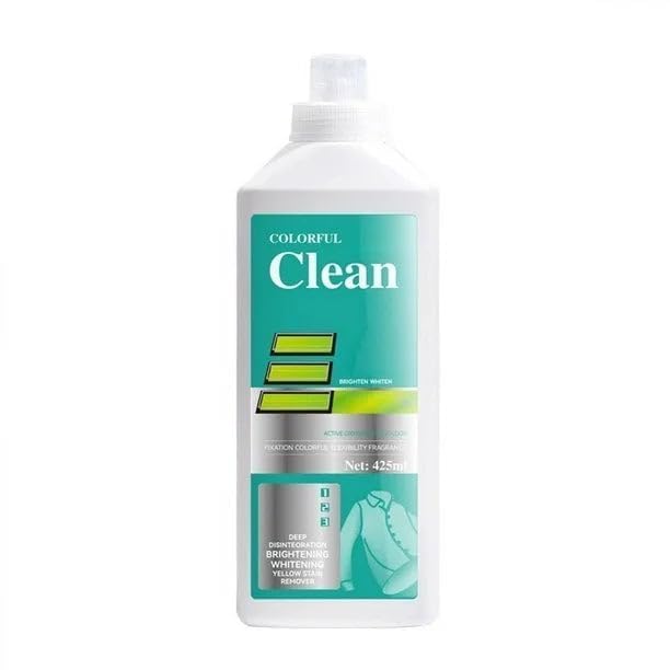 Colourful Clean Laundry Cleaning Solution for Clothes – Powerful Stain ...