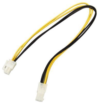 Amazon.com: 50cm ATX 12V 4 Pin Female to Male EPS Power Adapter Cable ...