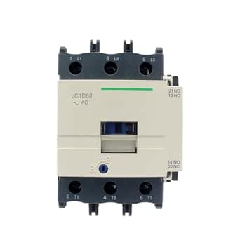 Din Rail Mounted LC1-D80 Contactor Electrical Industrial AC Contactor ...