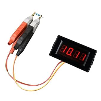 Digital Milliohm Meter 4-Wire 20Ohm Resistor Low Ohm Resistance Tester ...