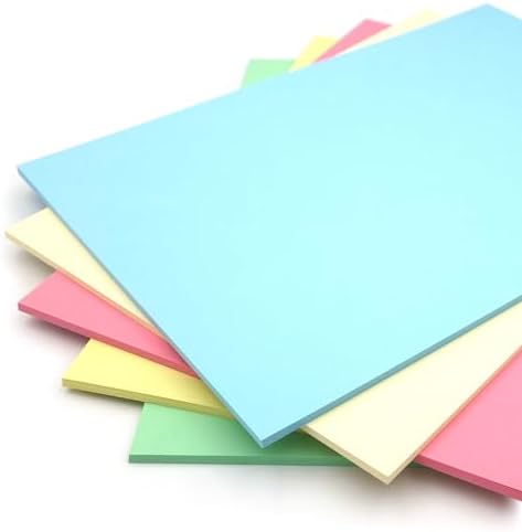 Rothmill A4 Coloured Card Stock, 280gsm Weight and 350 Micron Thickness ...