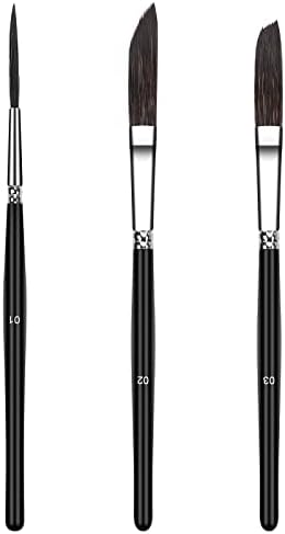 Professional Pinstriping Brush Set - 3 Sizes (01, 02, 03) - High ...