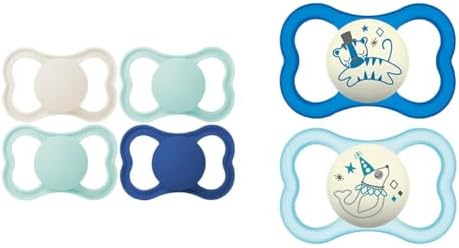 Amazon.com : MAM Air Matte Pacifiers, for Sensitive Skin, 6+ Months ...