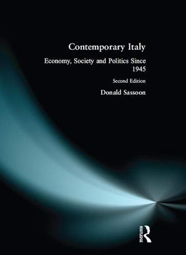Contemporary Italy: prof-donald-sassoon: 9780582214286: Amazon.com: Books