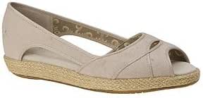 Amazon.com | Grasshopper Women's Napa Skimmer Spectator Wedge,Stone,11 ...