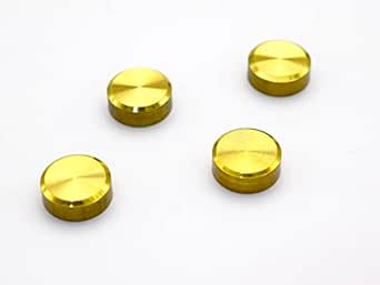 RAB Mirror Cap Aluminum Round Mirror Cap with 12 mm Self Tapping Screw ...