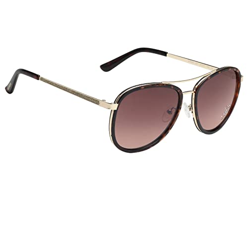 Buy GUESS Factory Gradient Aviator Women Sunglasses - (GF6052 32F 57 S ...