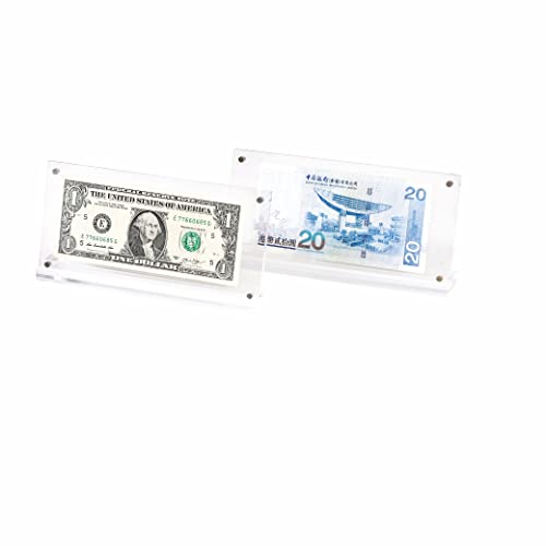 Snapklik.com : IEEK Acrylic Dollar Bill Display Case Dollar Frame Clear ...