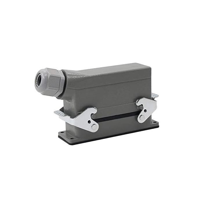 Buy KAMCON? Rectangular heavy duty connector hdc-he-6/10/16/20/24/32/48 core waterproof aviation ...