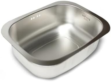 WANANG Stainless Steel Washing-up Bowl Multi-purpose Dish Tub for Sink ...