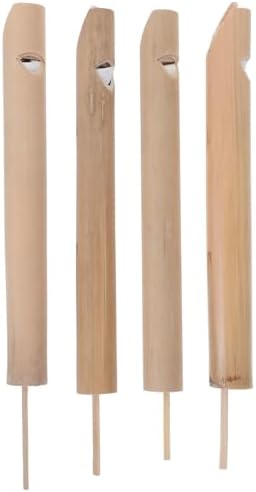 Amazon.com: SAFIGLE 4 Pcs Bamboo Bird Whistle Set - Musical Slide ...