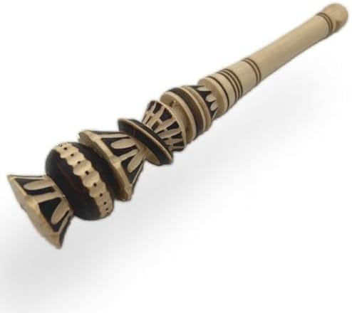 Amazon.com: Authentic Artisanal Molinillo Hot Chocolate Frother (Large ...