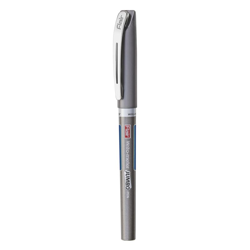 FLAIR Writometer Jumbo Ball Pen | Stainless Steel Tip | Our Longest ...